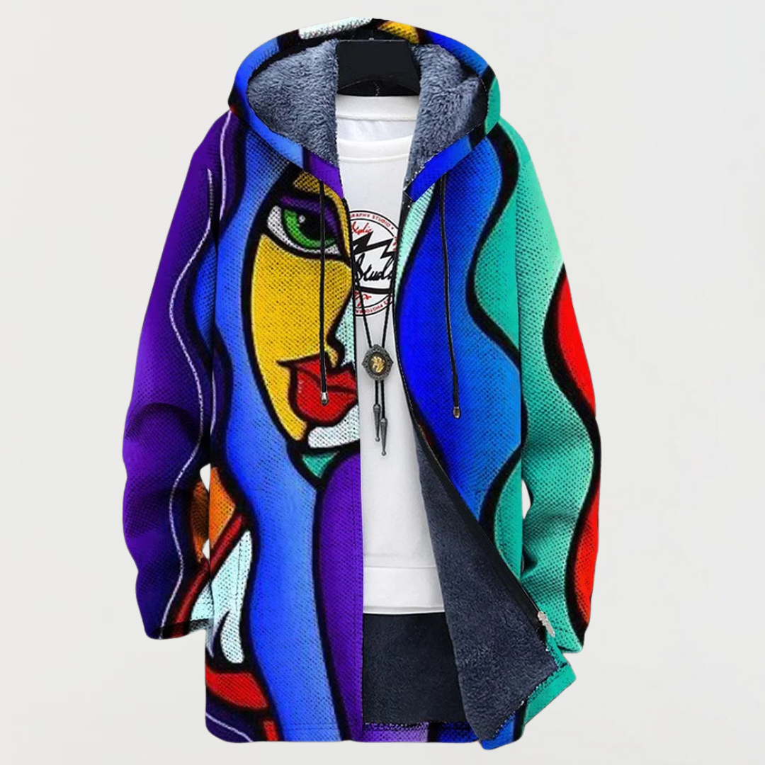 Lena | Colorful Art Hoodie – Scott & Parker