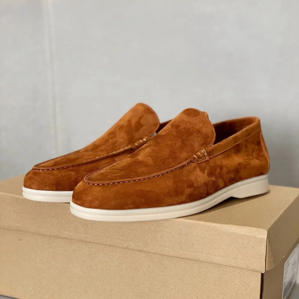 Ralf™ - Comfortable Suede Leather Loafers – Scott & Parker Washington